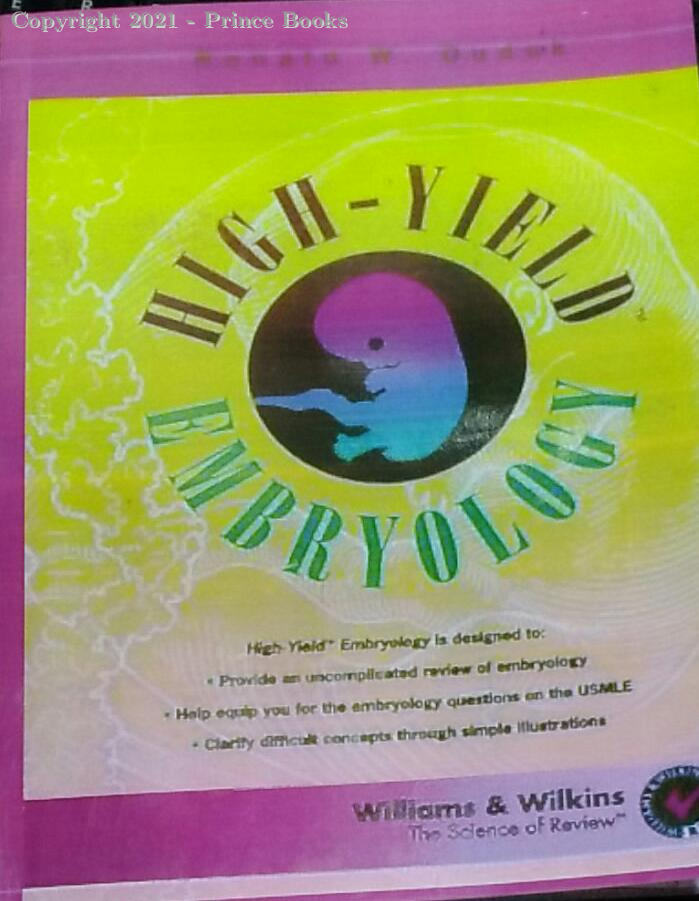 50249760 - High-Yield Embryology 60 pages, 1e