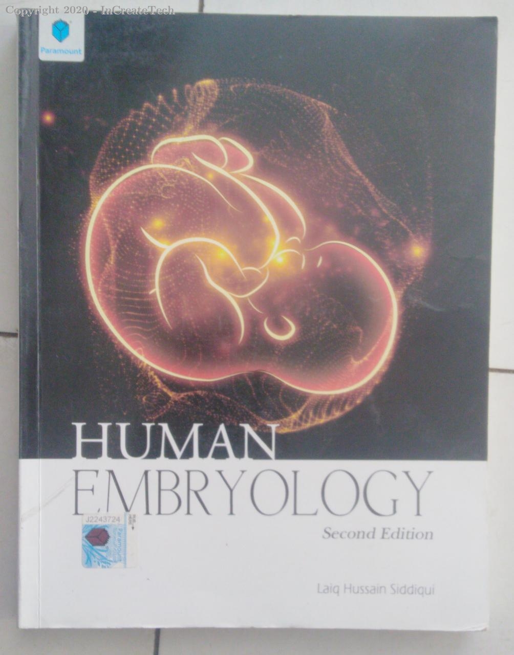 9789694948478 - HUMAN EMBRYOLOGY SECOND EDITION