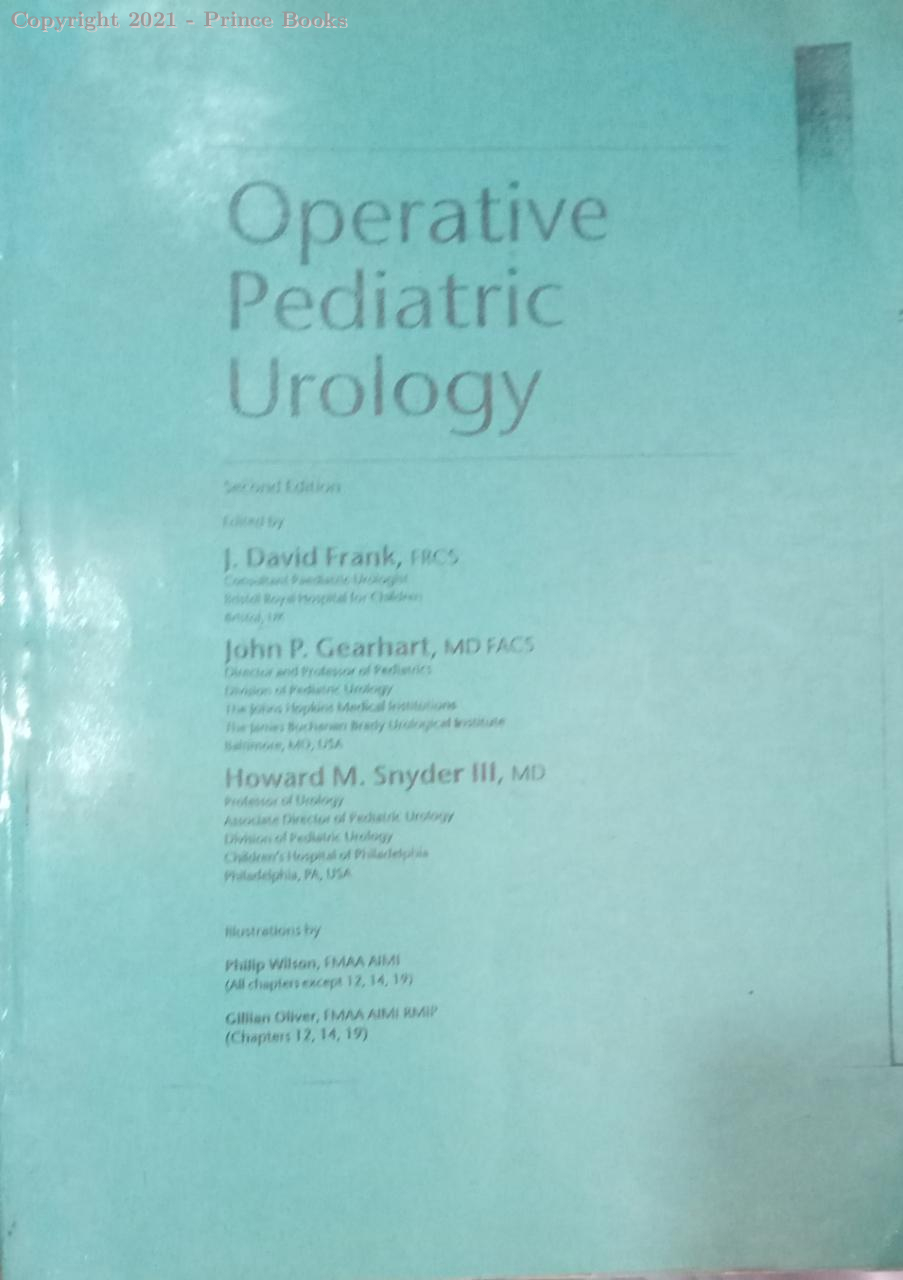 64574595 - Operative Pediatric Urology, 2e
