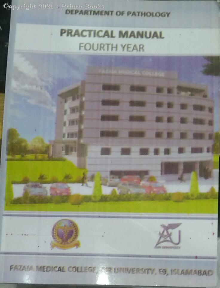 9781490998770 - department of pathology practical manual fourth year