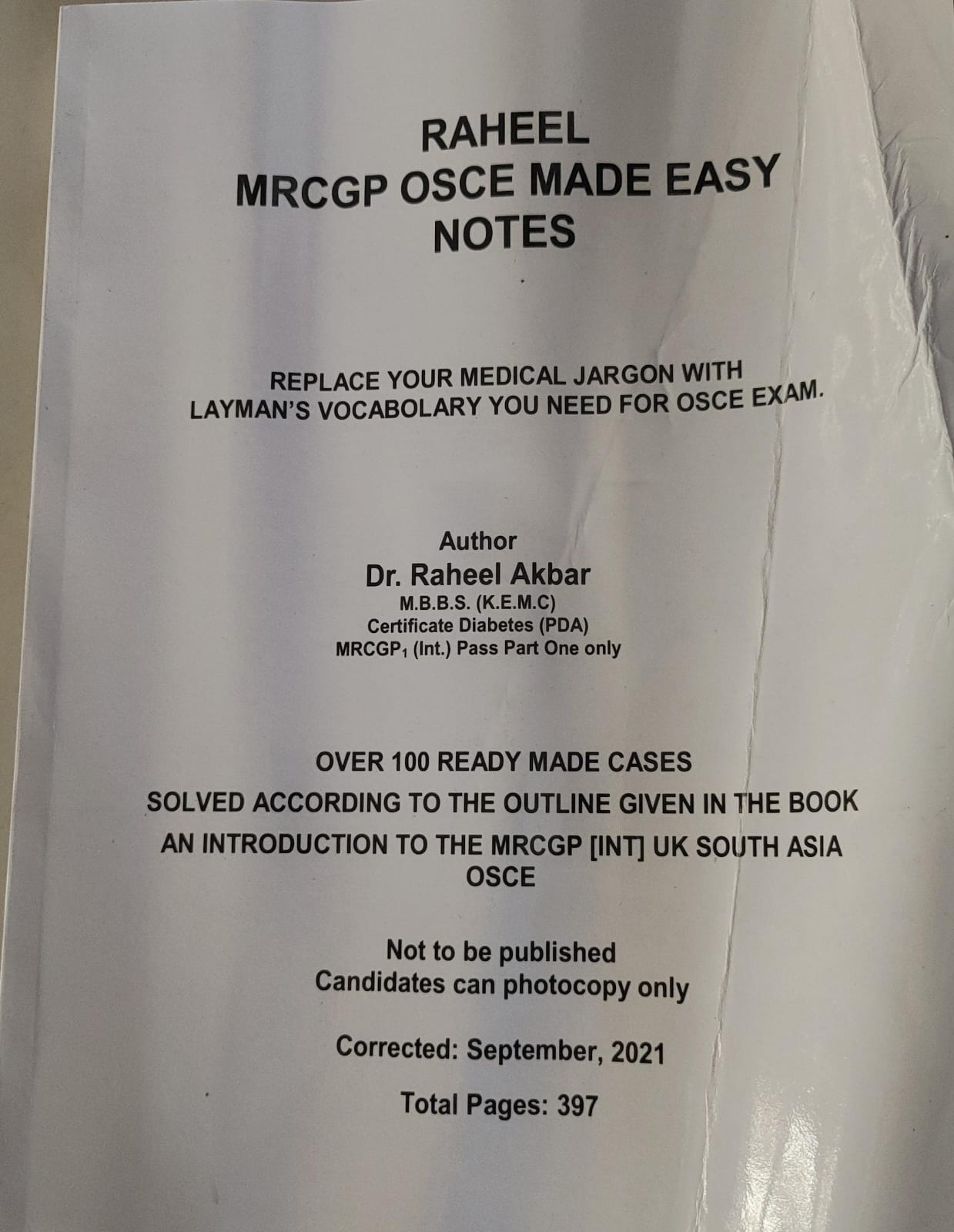 21320339 - mrcgp osce made easy notes