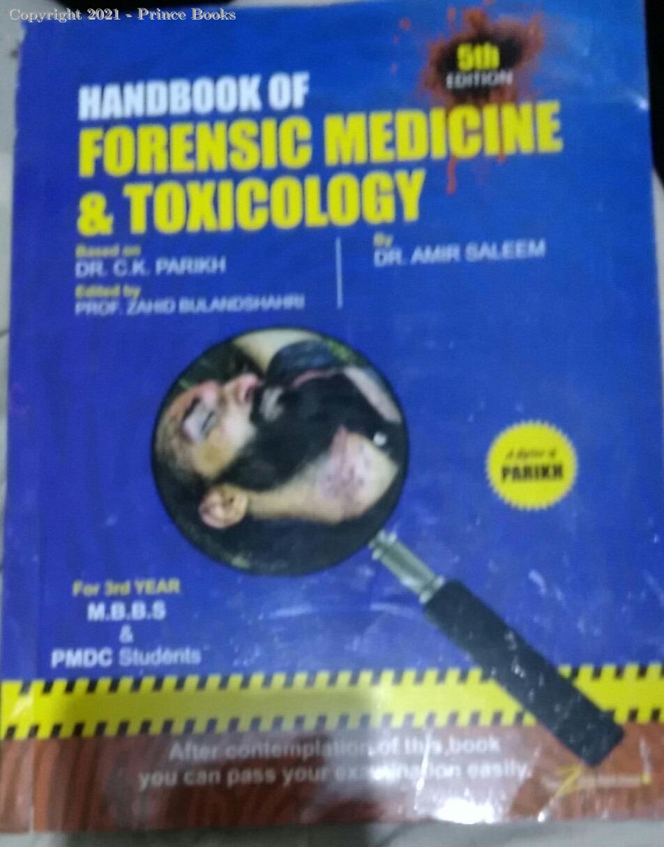 50398780 - Textbook of Forensic Medicine & Toxicology,5e