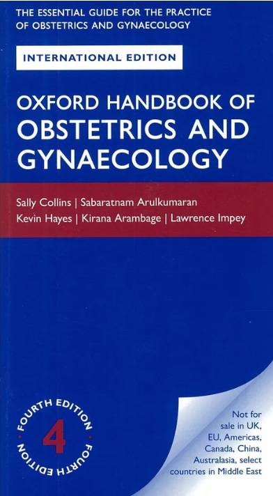9780198838685 - Oxford Handbook of Obstetrics and Gynaecology, 4e