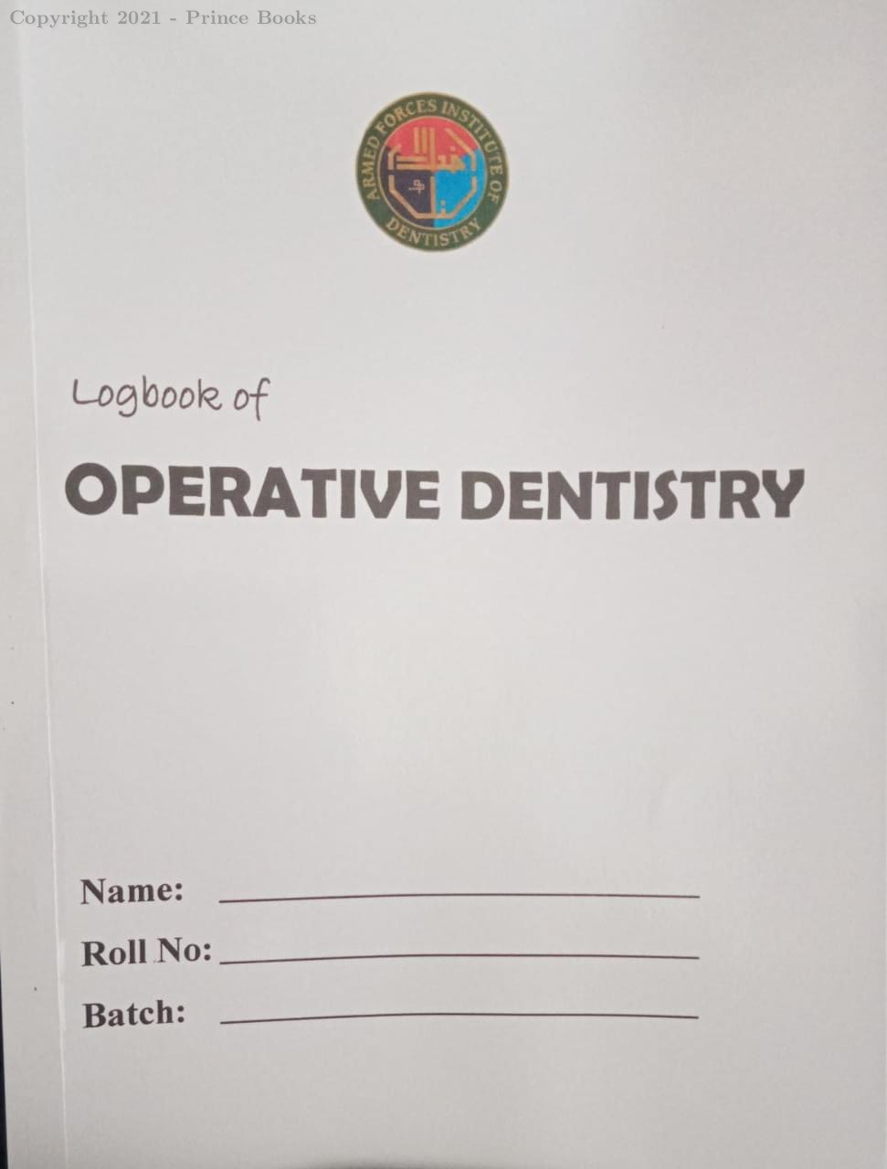 53530206 - logbook of operative dentistry