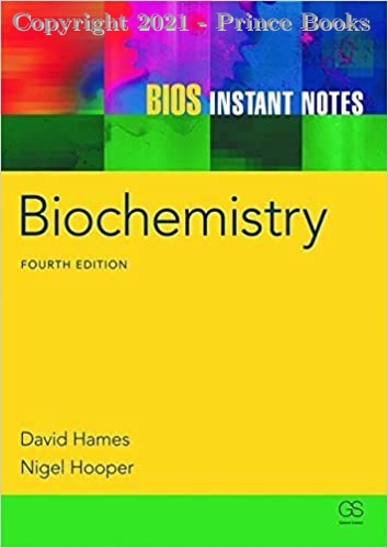 9780415608459 - BIOS Instant Notes in Biochemistry, 4e