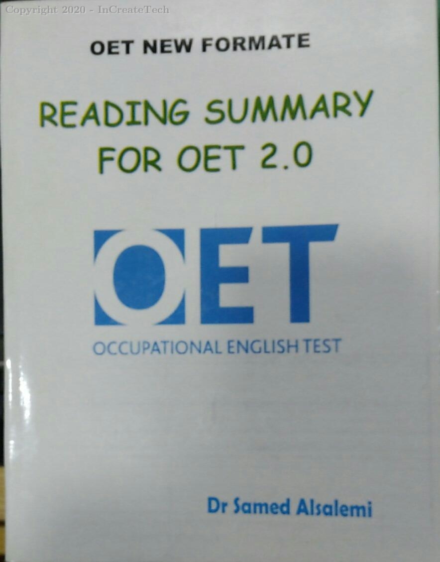 41195619 - OET NEW FORMATE READDING SUMMARY FOR OET 2.0 OCCUPATIONAL ...