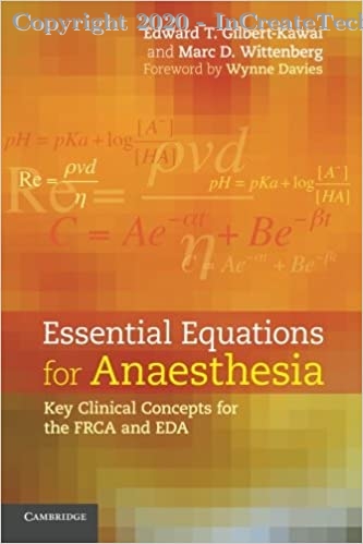 49192772 - Essential Equations for Anaesthesia: Key Clinical Concepts ...