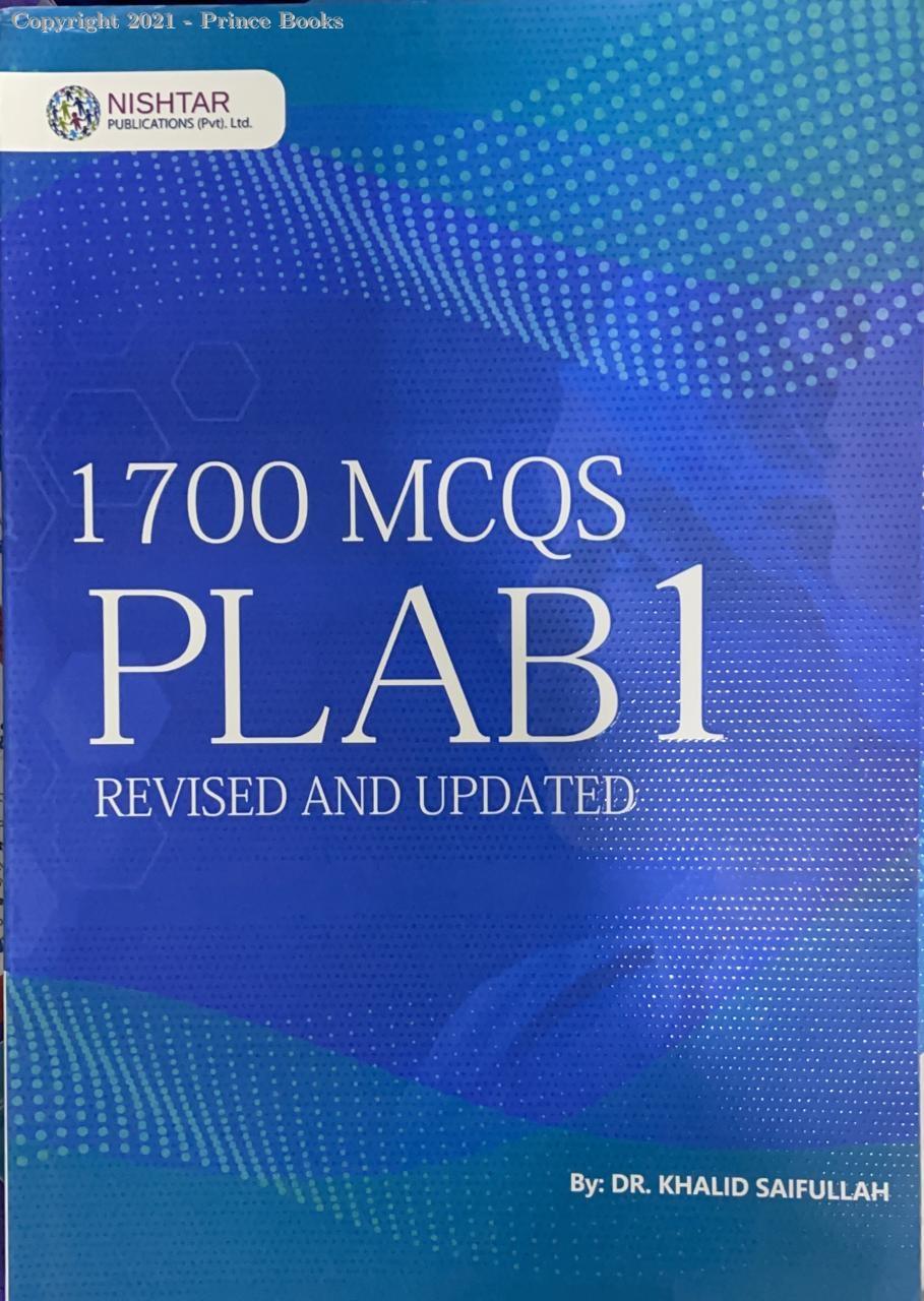08236466 - 1700 mcqs plab 1 revised and updated