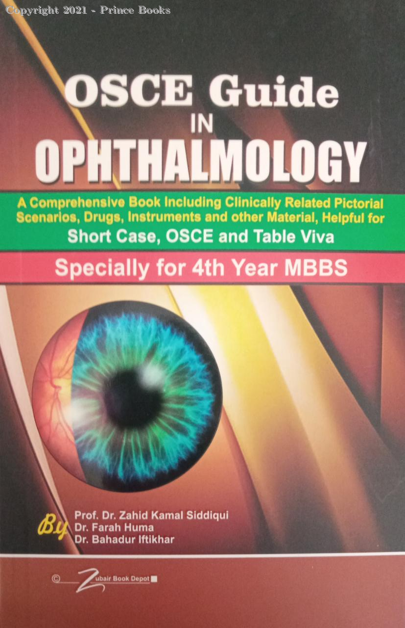 40724578 - osce guide in ophthalmology 4th year mbbs, 1e